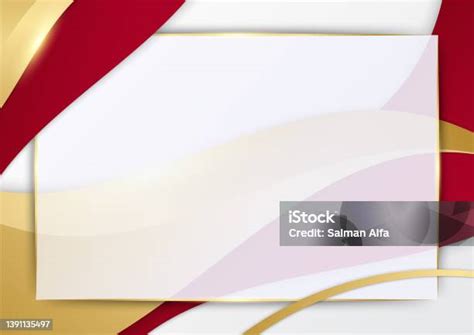 레드 골드 추상적 인 배경 인증서 및 프리젠 테이션 디자인을위한 현대 미니멀리스트 비즈니스 기업 기관 파티 축제 세미나 및