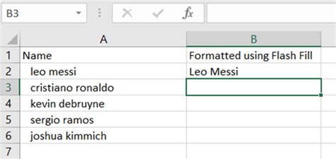 Excel Flash Fill How To Use