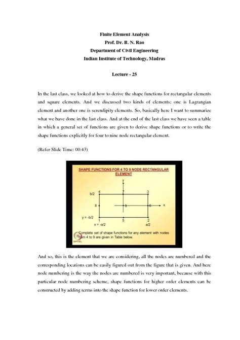 Pdf Finite Element Analysis