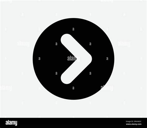 Round Right Arrow Icon Navigation Direction Path Road Traffic Sign East