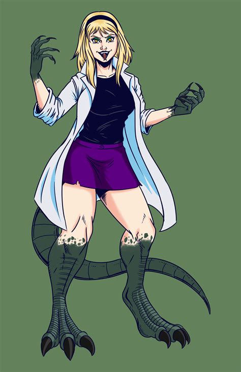 Lizard Gwen By Ferdelance Tf On Deviantart