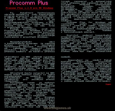 Software Procomm Plus Pc Engine 2 94 Page 2