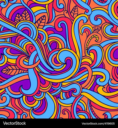 Abstract Curl Pattern Royalty Free Vector Image