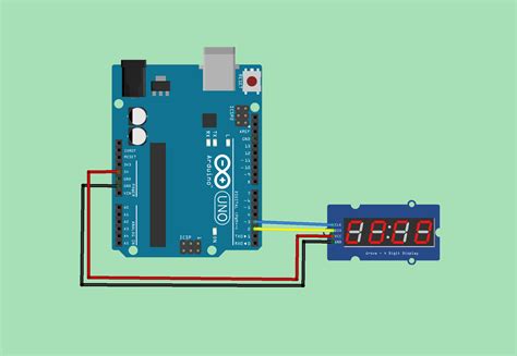 راه اندازی سون سگمنت 4 رقمی با آردوینو دانشنامه ردرونیک