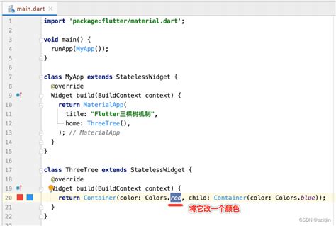 Flutter 07 框架和三棵树（widgets、elements和renderobjects）flutter三棵树比较 Csdn博客