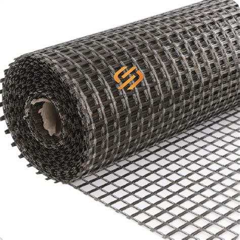 Basalt Fiber Mesh Basalt Geogrid With Polymer Coating For Asphalt Road Reinforcement China