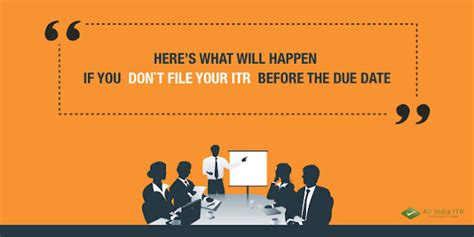 Here S What Will Happen If You Don T File Your Itr Before The Due Date