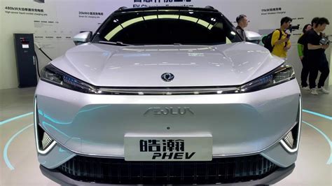 2023上海车展实拍，东风风神浩瀚亮相年轻化设计颜值高新车发布国产新车车模新浪新闻
