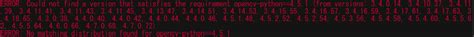 opencvをバージョン指定してインストール OpenCV Python Qiita