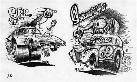 Mudfoot Stanley Mouse Hot Rod T Shirts