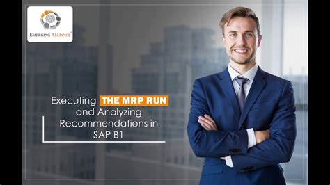 Executing The Mrp Run And Analyzing Recommendations In Sap B1 Youtube