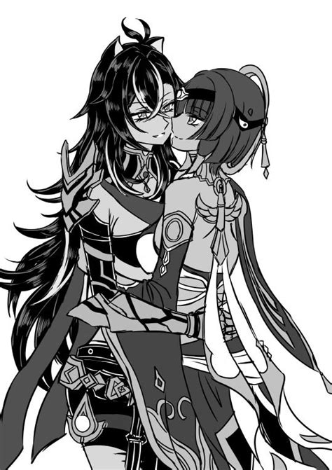 Candace X Dehya Genshin Impact Fanart Candace Poses Fan Art