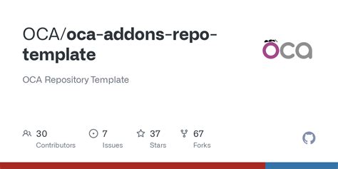 GitHub OCA Oca Addons Repo Template OCA Repository Template