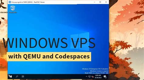 How To Create Windows Qemu Vm From Codespaces Free Windows Vps From