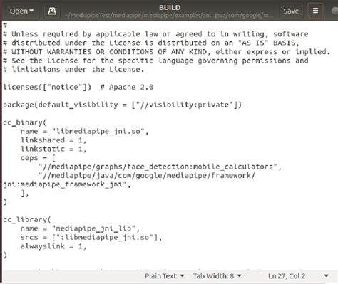 Unable To Build AAR Followed The Readme Issue 708 Google Ai Edge Mediapipe GitHub