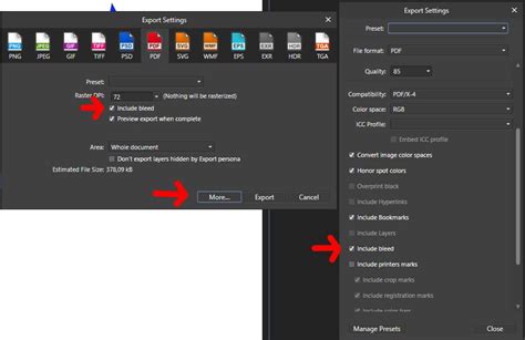 Designer Export To Pdf X4 No Bleed Option Pre V2 Archive Of Affinity On Desktop Questions