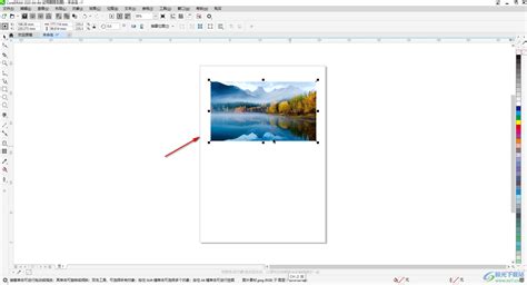 Cdr图片怎么随意变形 Coreldraw中图片随意拉伸变形的方法教程 极光下载站