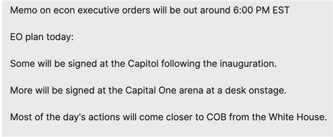 비트코인매거진 Ceo 오늘 8시 트럼프 행정부 경제 행정명령 발표 예정 코인니스