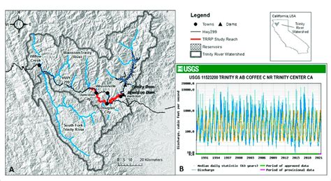 Geography And Hydrology Of The Trinity River A Watershed Location In
