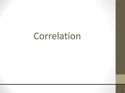 correlation and regression ppt