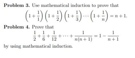 Solved Problem 3 Use Mathematical Induction To Prove That