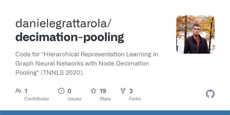 github danielegrattarola decimation pooling code for hierarchical