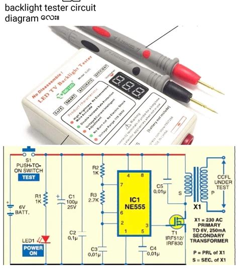 Circuit Diagram Tester Continuity Tester Circuit Diagram Using Transistors