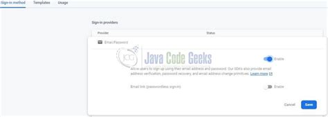 Firebase Authentication With Angular Java Code Geeks