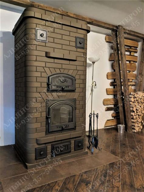 Печь камин Кирпичные камины Винтажные печи Каменные очаги