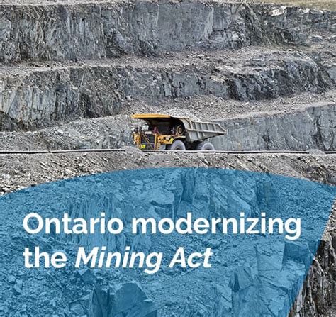 Building A Stronger Mining Sector In Ontario Jill Dunlop Mpp