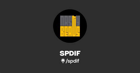 Spdif Instagram Tiktok Linktree