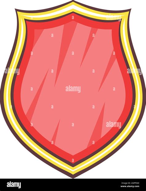 Shield Icon Cartoon Style Stock Vector Image And Art Alamy