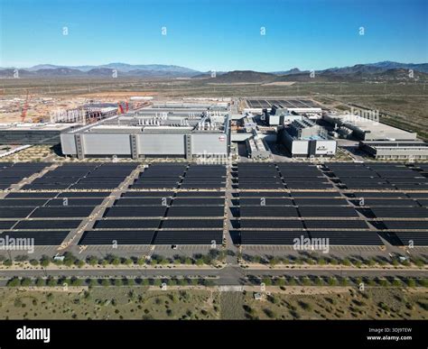 Aerial View Of The Tsmc Semiconductor Chip Fabrication Fab 21