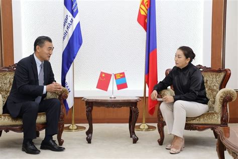 БНХАУ аас Монгол Улсад суугаа Элчин сайд Цай Вэньруйг хүлээн авч уулзлаа