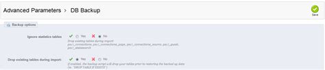 Backing Up Your Database In Prestashop 15 Web Hosting Hub