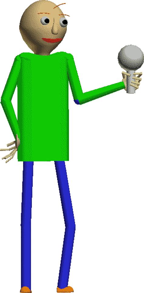 Baldi As Seen In Baldis Basics In Funkin But Its Badly Made In