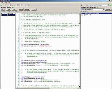 installing sql backup on multiple servers using sql multi script
