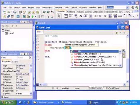 Hello World How To Create A Web Application Directly By Delphi YouTube