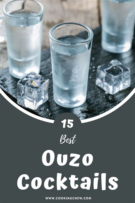 15 Best Ouzo Cocktails Recipes To Mix With The Greek Liquor