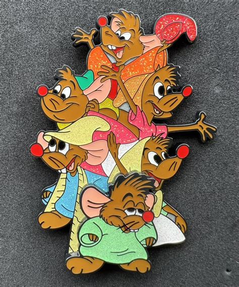 Cinderellas Mice Stack Pin At Pins Break The Internet Disney Pins Blog