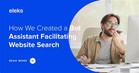 How We Created A Bot Assistant Facilitating Website Search Eleks Enterprise Software