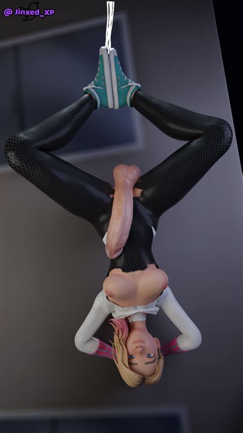 Rule 34 3d Fortnite Futa Only Futanari Gwen Stacy Gwen Stacy Spider Verse Hanging Balls