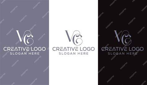 Premium Vector Initial Letter Vc Logo Design Monogram Creative Modern Sign Symbol Icon