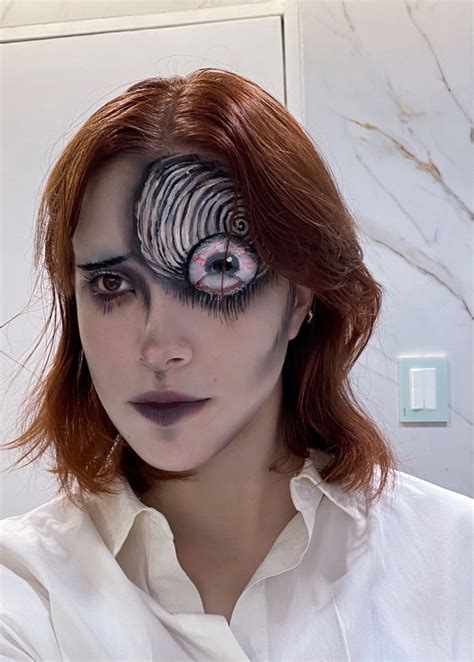 Uzumaki Cosplay Junji Ito Cosplay Maquillaje Disfraces De
