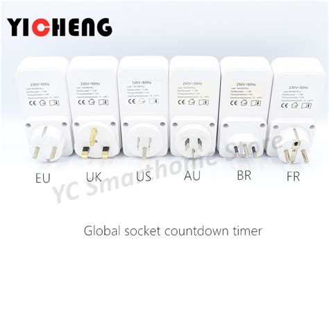 Eu Us Uk Countdown Timer Socket Timer Switch Switc Grandado