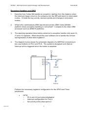 SC2107 Tut3 Pdf SC2107 Microprocessor System Design And Development