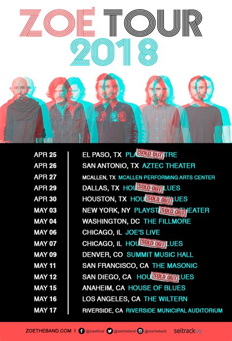 Zo Sold Out Concerts Across The U S Vesper Public Relations