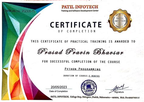 Prasad Bhavsar On Linkedin Pythoncertified Codingjourney