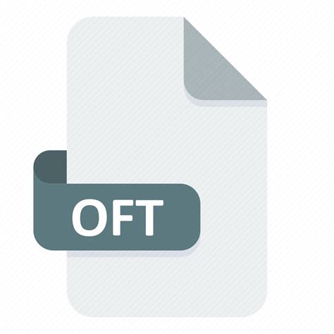 extension format oft file document icon download on iconfinder