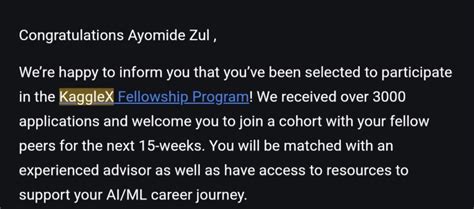 Ayomide Zul Kazeem On Linkedin Kagglex Fellowship Machinelearning Datascience